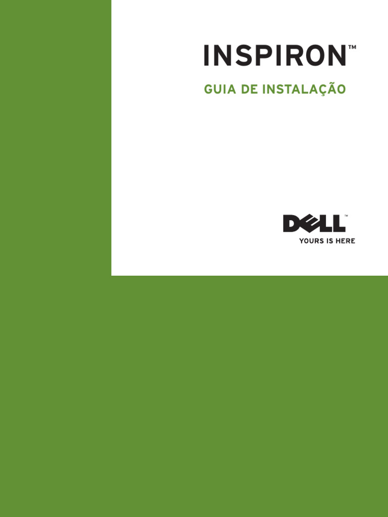 Inspiron-560 - Setup Guide - PT-BR | PDF | Rede de computadores | HDMI