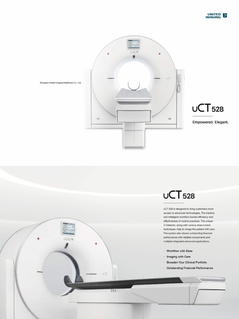 Ct-Scan-Machine uCT528 - Compressed | PDF