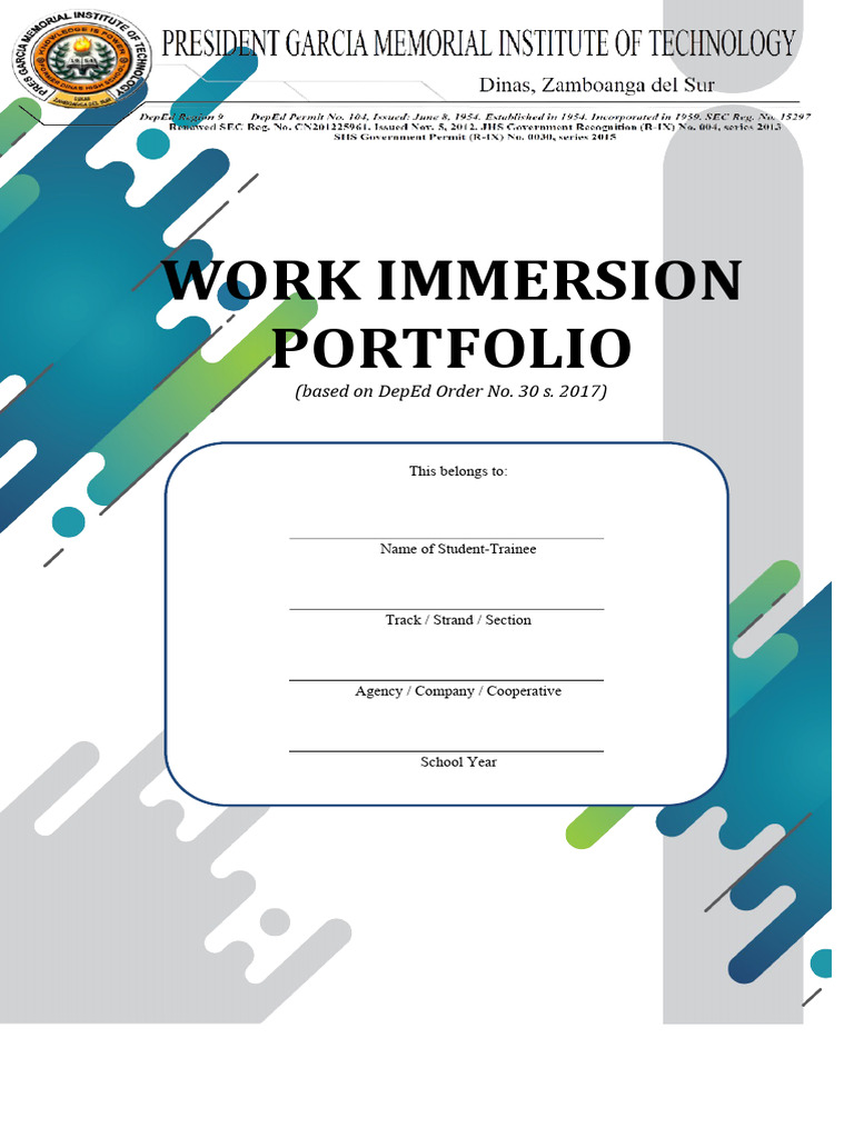 Work Immersion Corales | Download Free PDF | Job Interview | Experience
