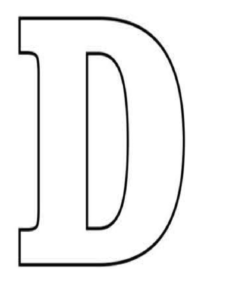 Letras Grandes | PDF