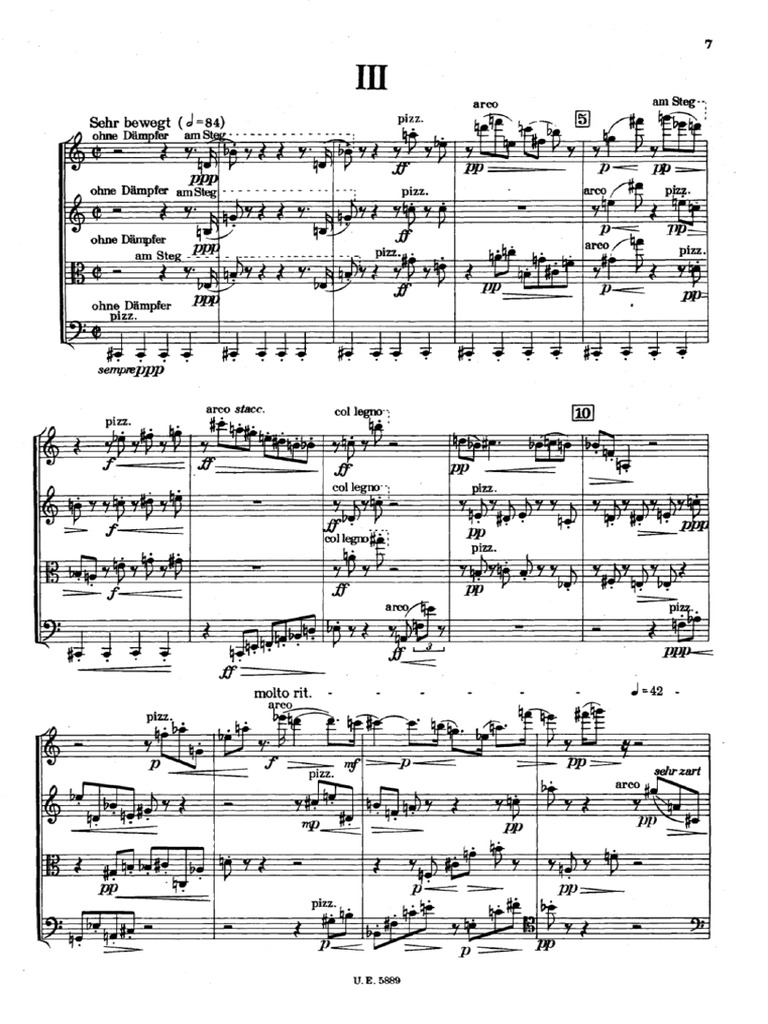 3 - Webern Op.5 | PDF