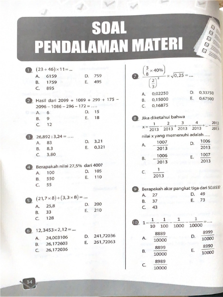 Hitung Cepat SKD | PDF