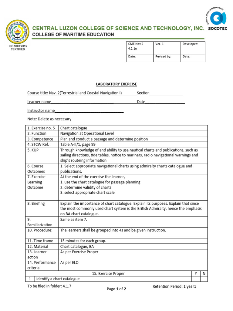 Chart Catalogue | PDF | Navigation | Learning