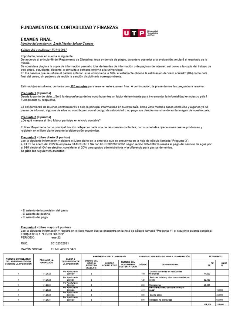 Fundamentos de Contabilidad y Finanzas | PDF | Contabilidad | Economias