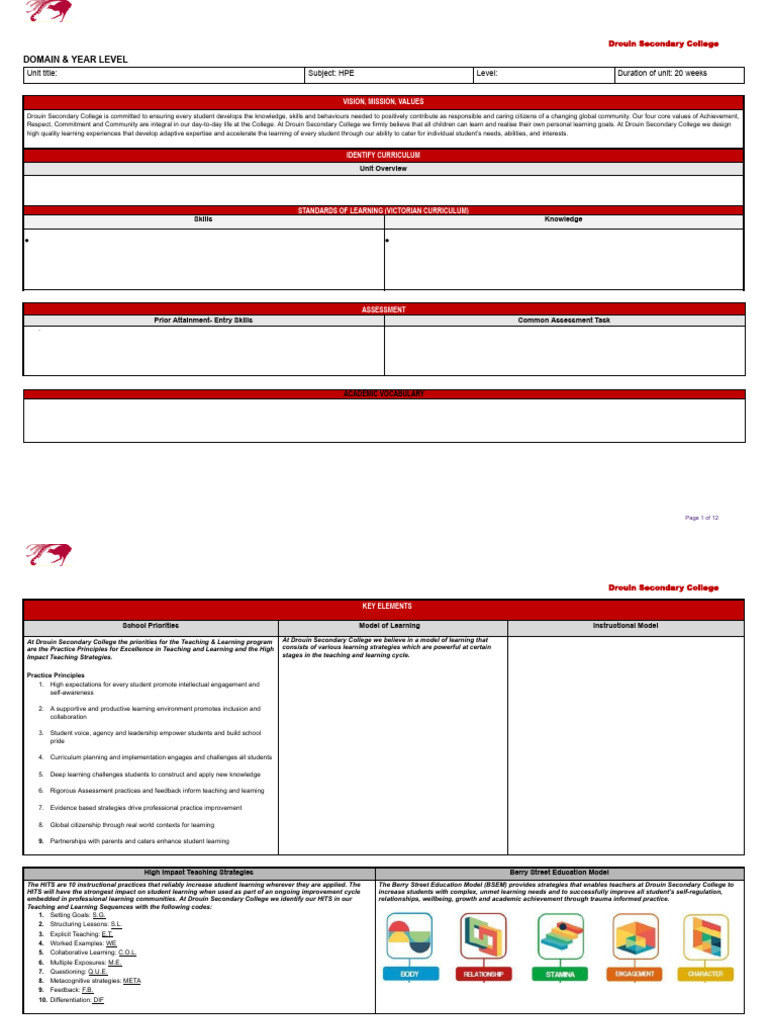 Year 9 Respectful Relationships Term 4 Unit Plan | PDF | Learning ... Year 9 Respectful Relationships Term 4 Unit Plan | PDF | Learning ...