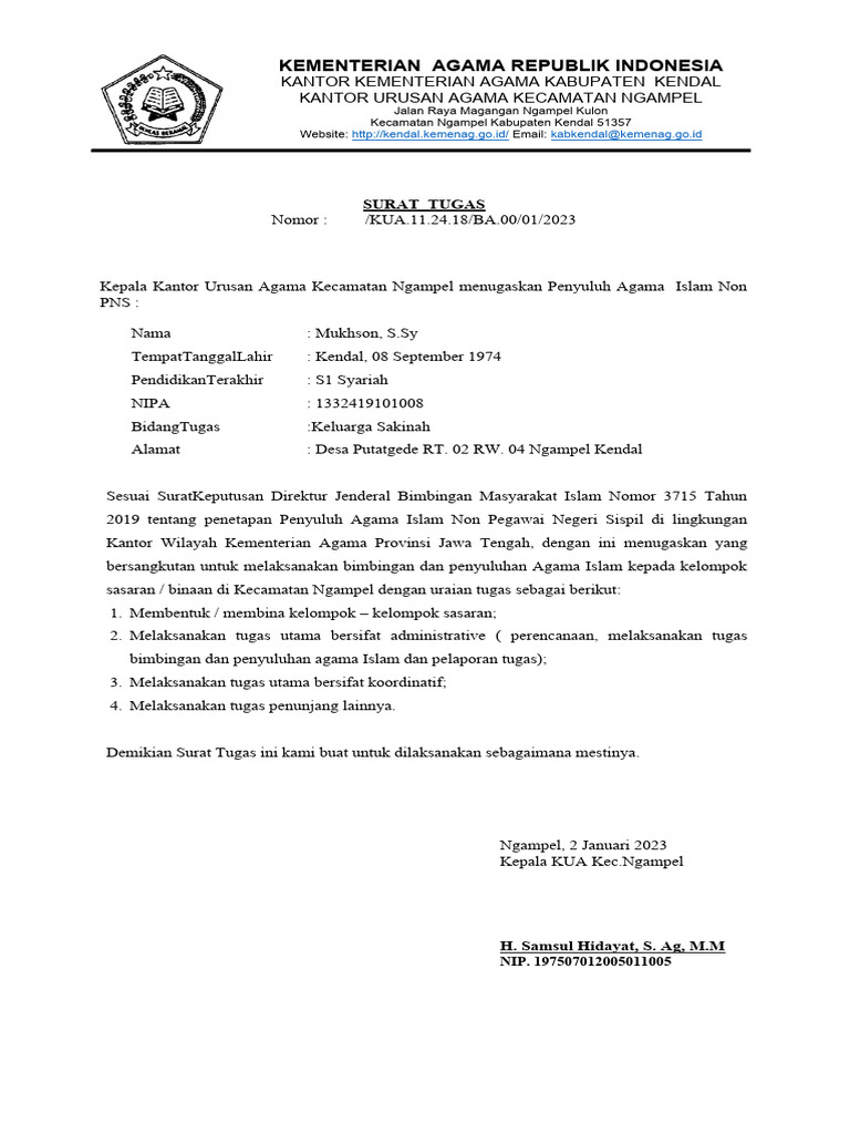 Laporan Untuk Monev | PDF