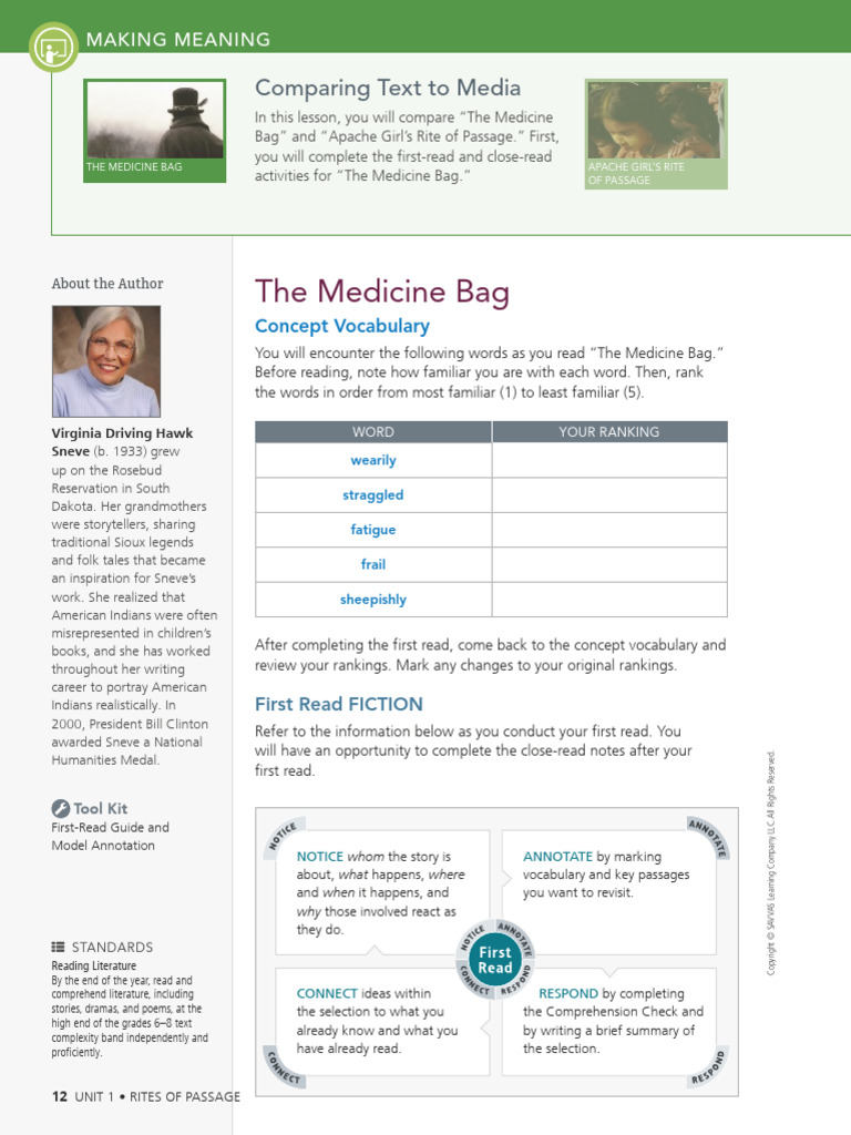 Text - Medicine Bag | PDF | Lakota People