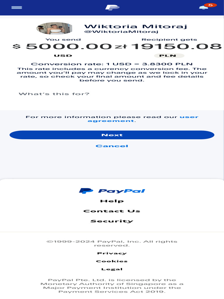 USD to PLN Conversion Details | PDF