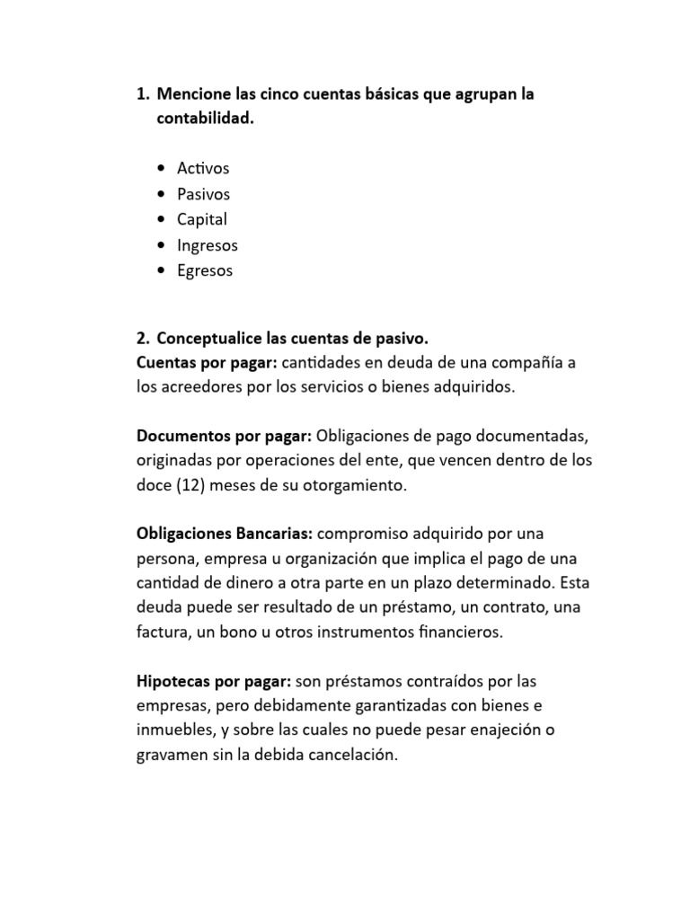 Cuentas y Contenido | Descargar gratis PDF | Contabilidad | Depreciación