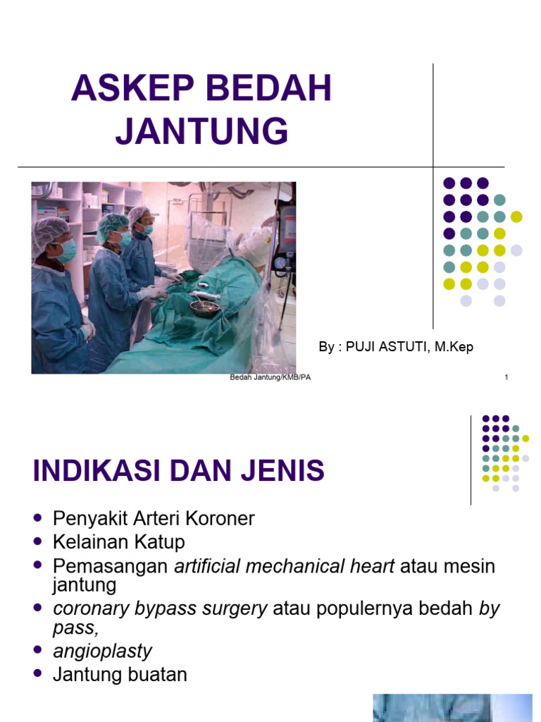 Askep Bedah Jantung Di Icu | PDF