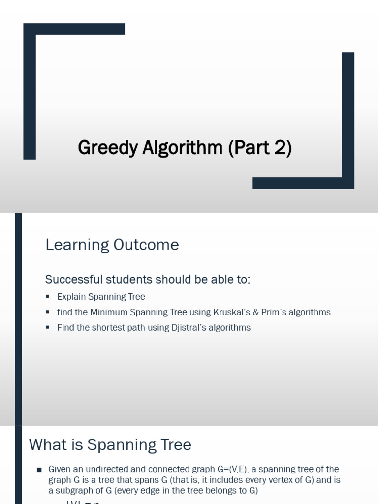 Greedy Algorithm - Part 2 | Download Free PDF | Mathematical Relations | Graph Theory