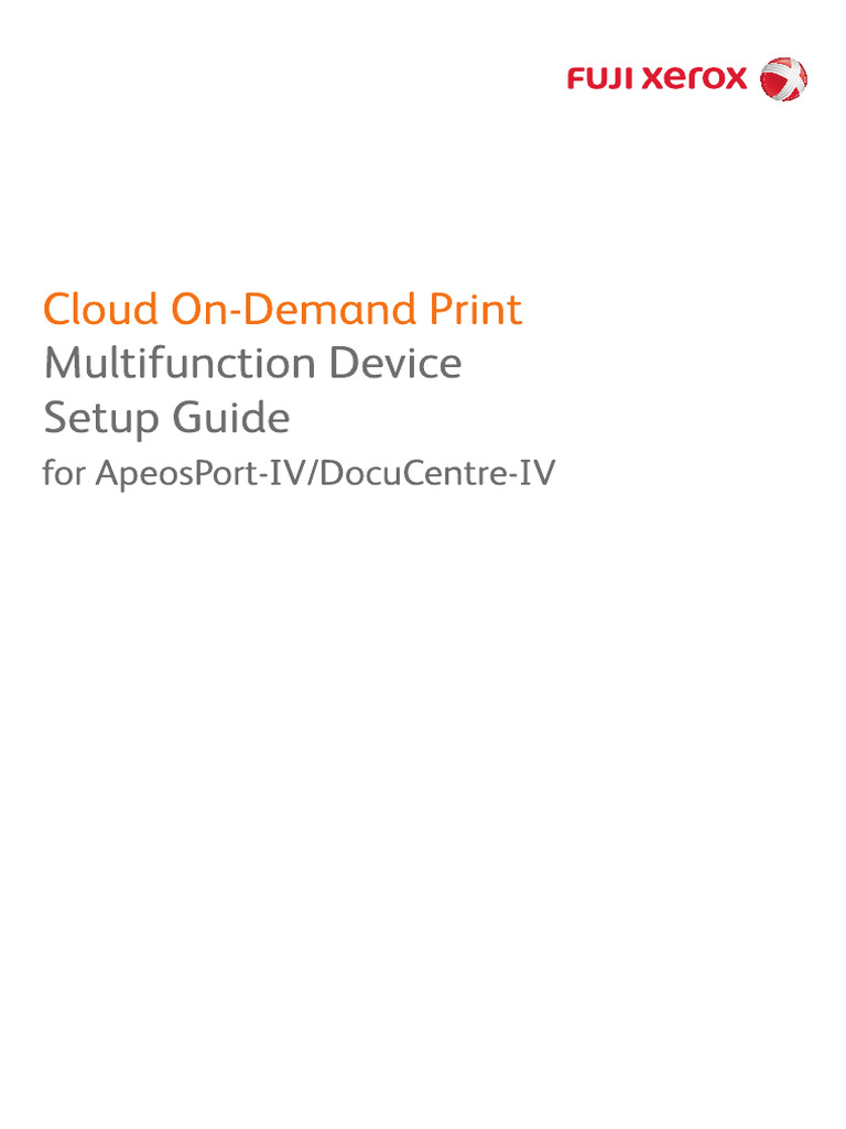 Cloudodp MFP Installguide2 - en | PDF | Public Key Certificate | Cloud Computing