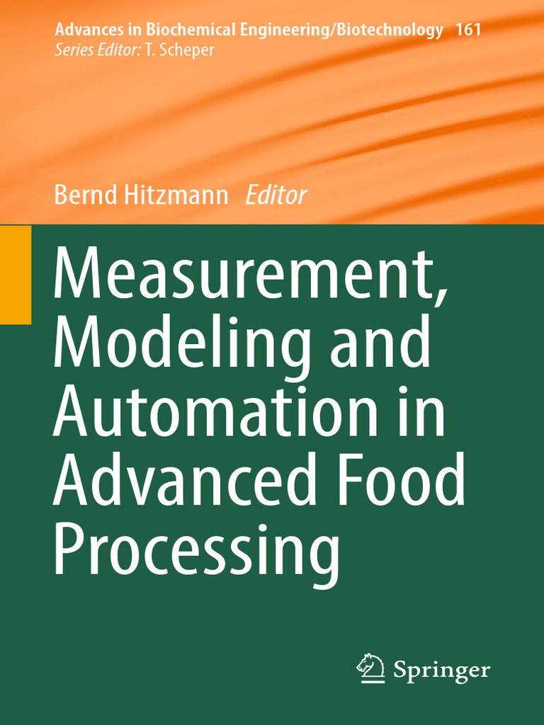 (Hitzmann, Bernd) Measurement, Modeling and Automa | PDF | Viscosity | Extrusion
