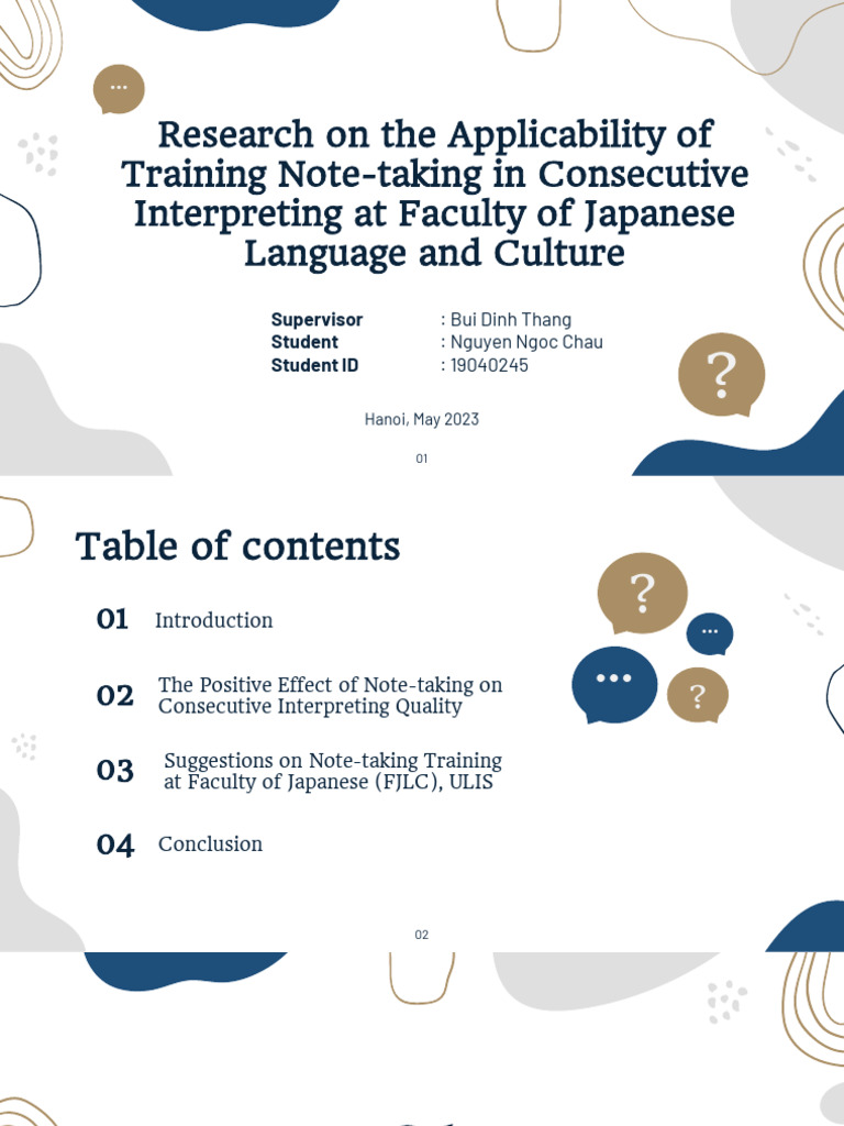 Note Taking | PDF | Learning | Questionnaire