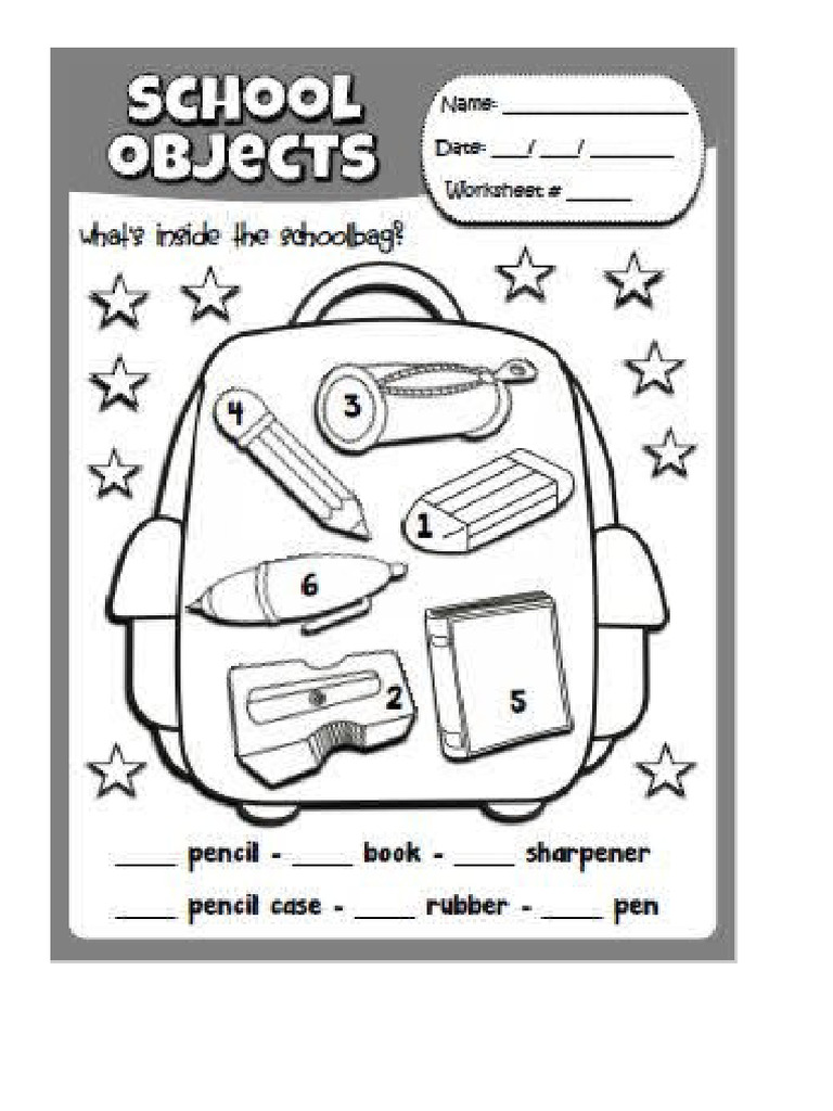 School Objects | PDF