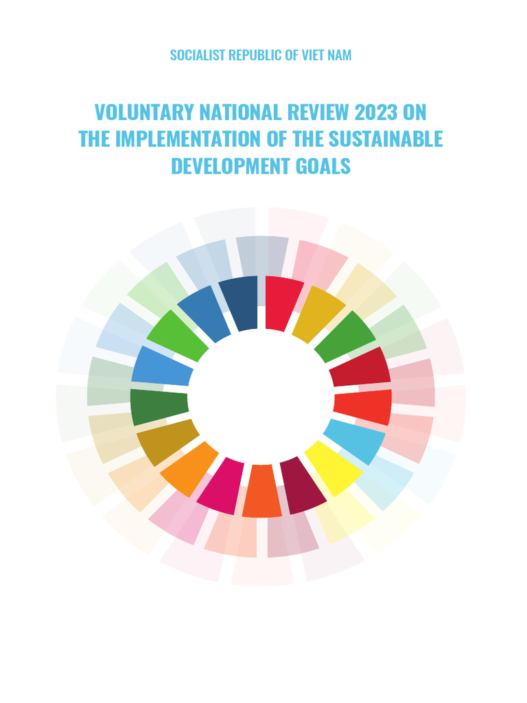 Vietnam SDGs Implementation Review 2023 | PDF | Sustainability | Poverty