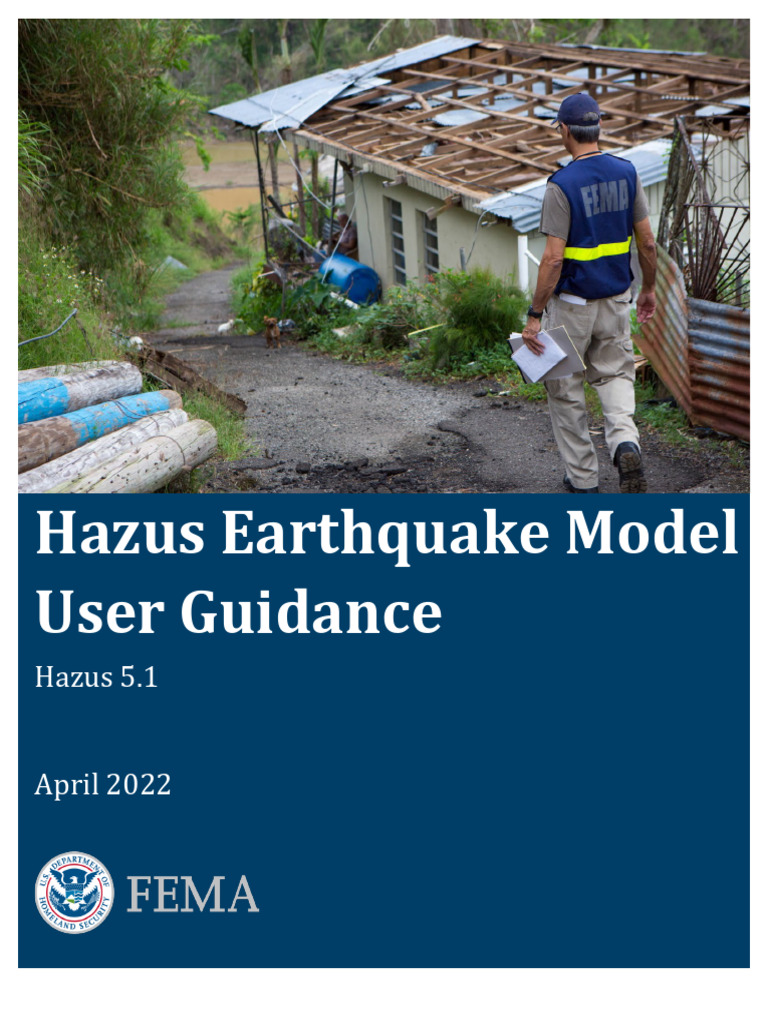 Fema Hazus 5.1 Earthquake Model User Guidance | PDF | Earthquakes ...