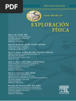 Guía Bates: Examen Físico y Antecedentes | PDF | Examen físico | Abdomen