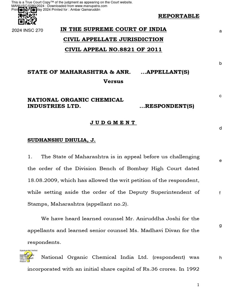 Bombay Stamp Duty | PDF | Judgment (Law) | Appeal
