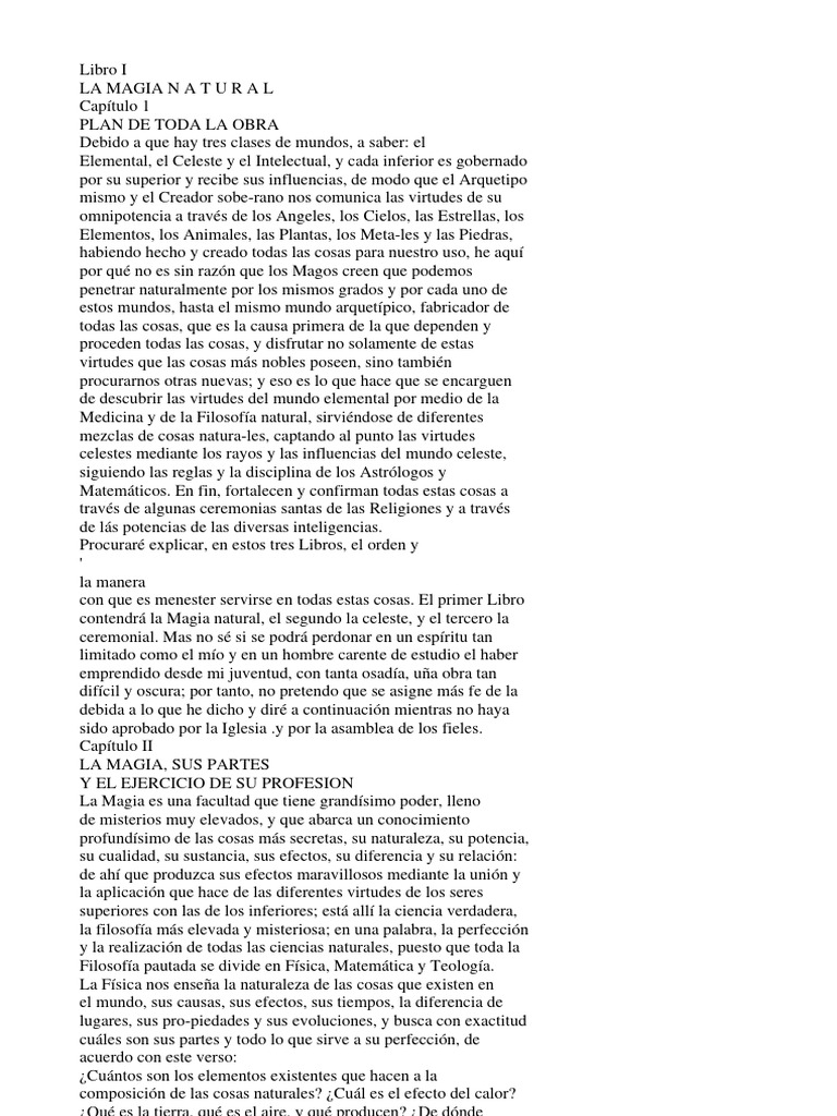 Introducción a la Magia Natural | PDF