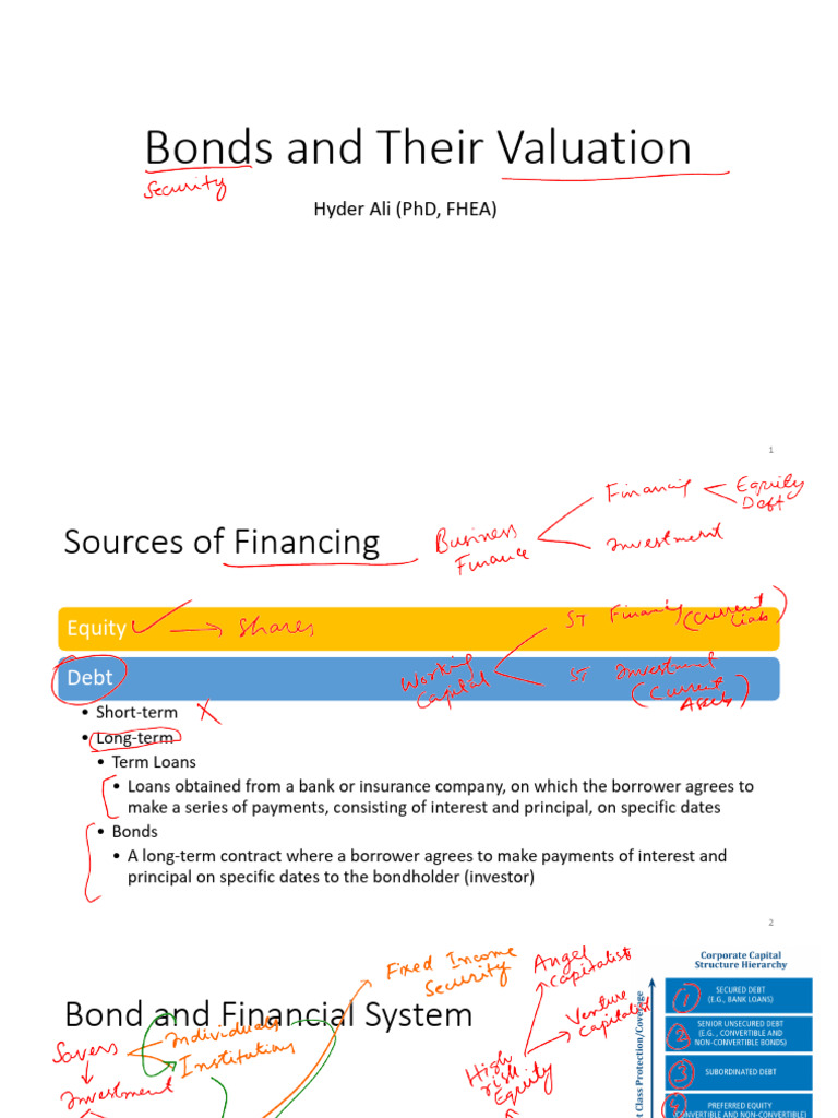 Bond Valuation 17.11.22-SecA-v3-1 | PDF | Bonds (Finance) | Stocks