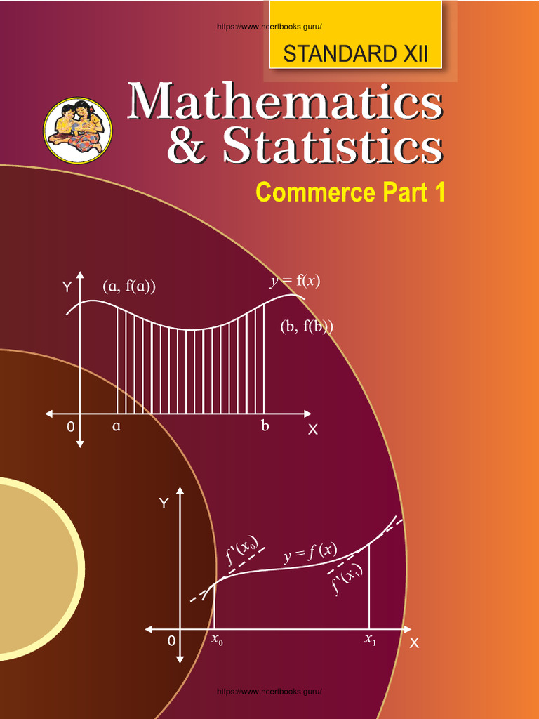 Maharastra Board Class 12 Mathematics & Statistics Commerce Part 1 | Download Free PDF ...
