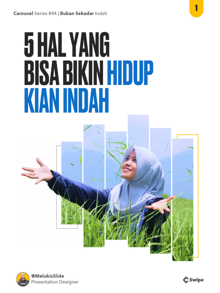 5 Hal Yang Bisa Bikin Hidup Kian Indah | PDF