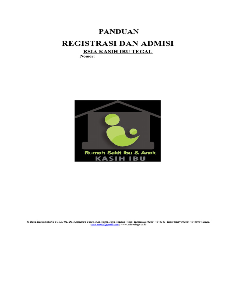 Panduan Registrasi Admisi | PDF