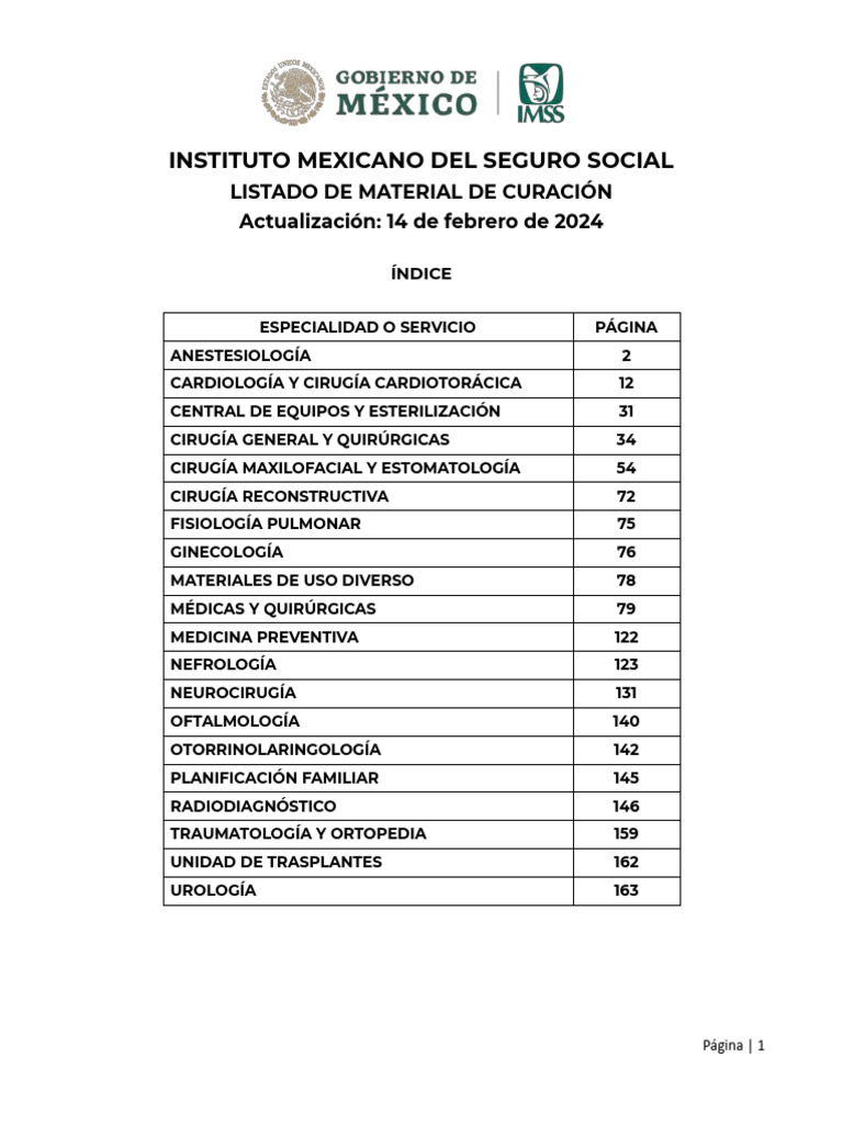 Listado MC | PDF | Calibre