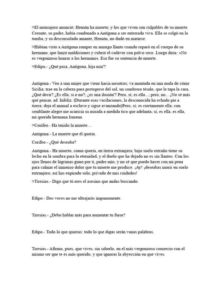 Edipo | PDF | Edipo | Mitología Boeotiana