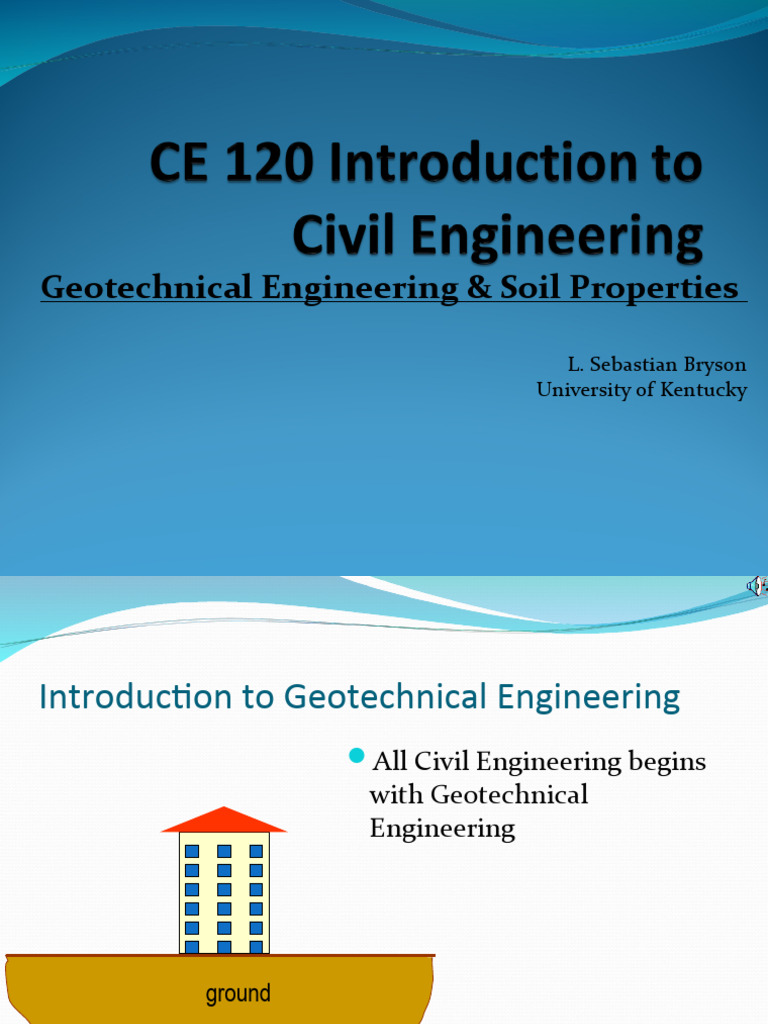 Geotechnical Engineering Overview | PDF | Deep Foundation | Foundation ...
