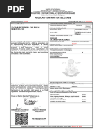 PCAB License 2024to2025 | PDF | License | Private Law