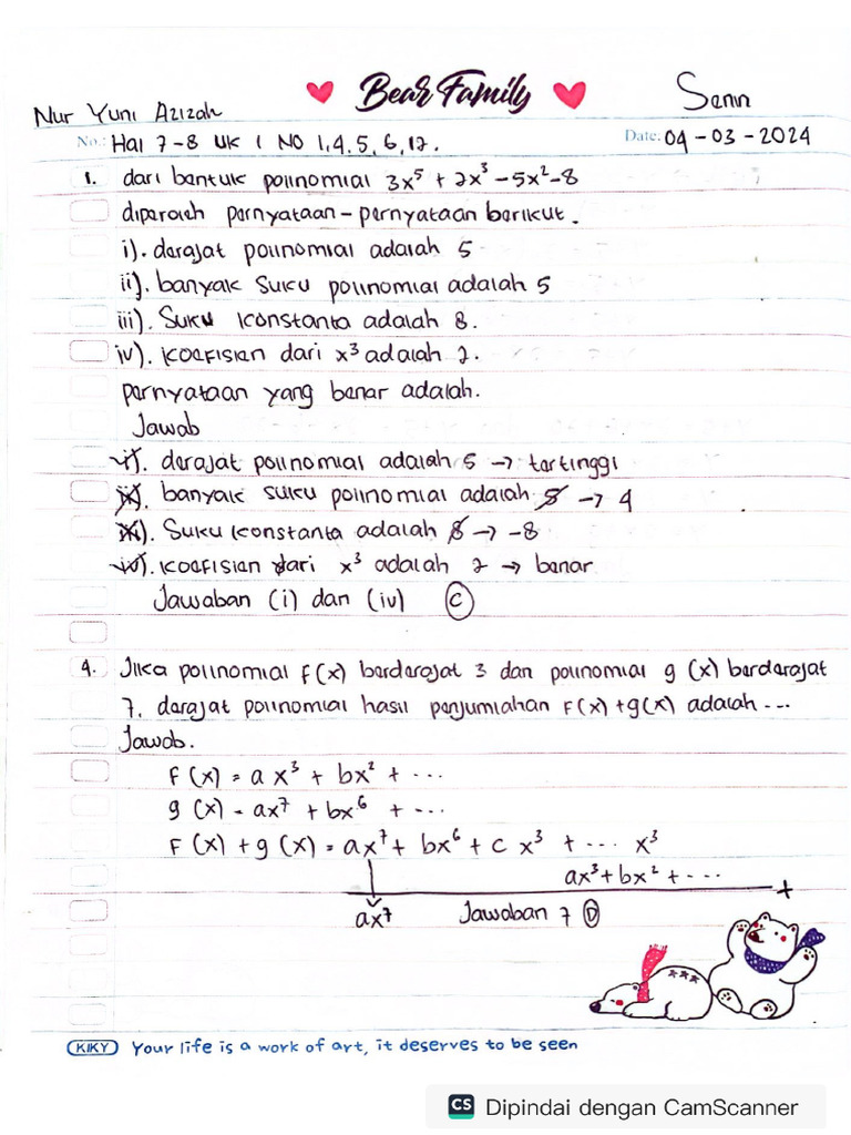 Matmin Nur Yuni Azizah XL Mia3 | PDF