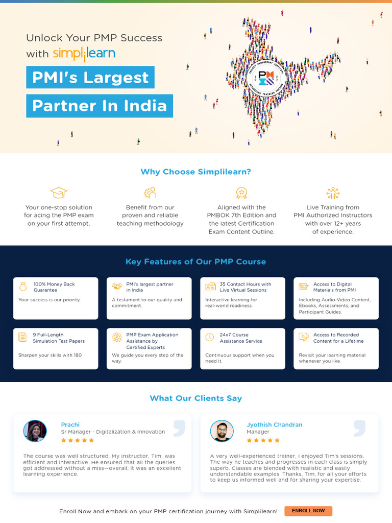 PMP-One pager | PDF | Project Management Professional | Learning