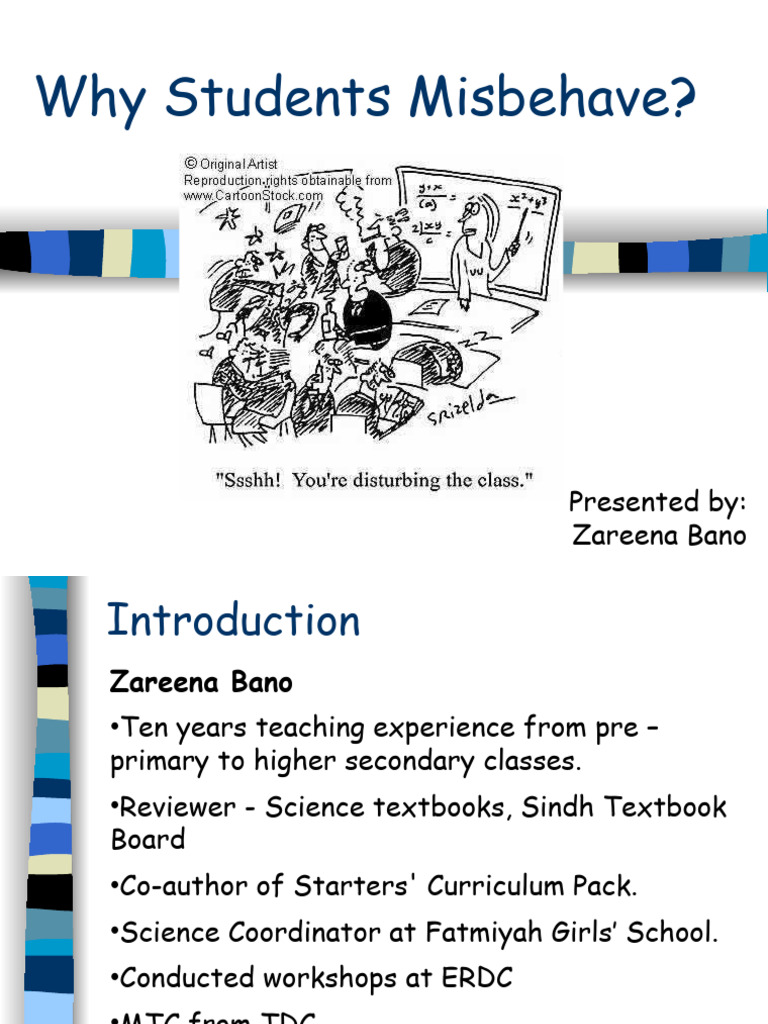 Why Children Misbehave | Download Free PDF | Behavior | Communication