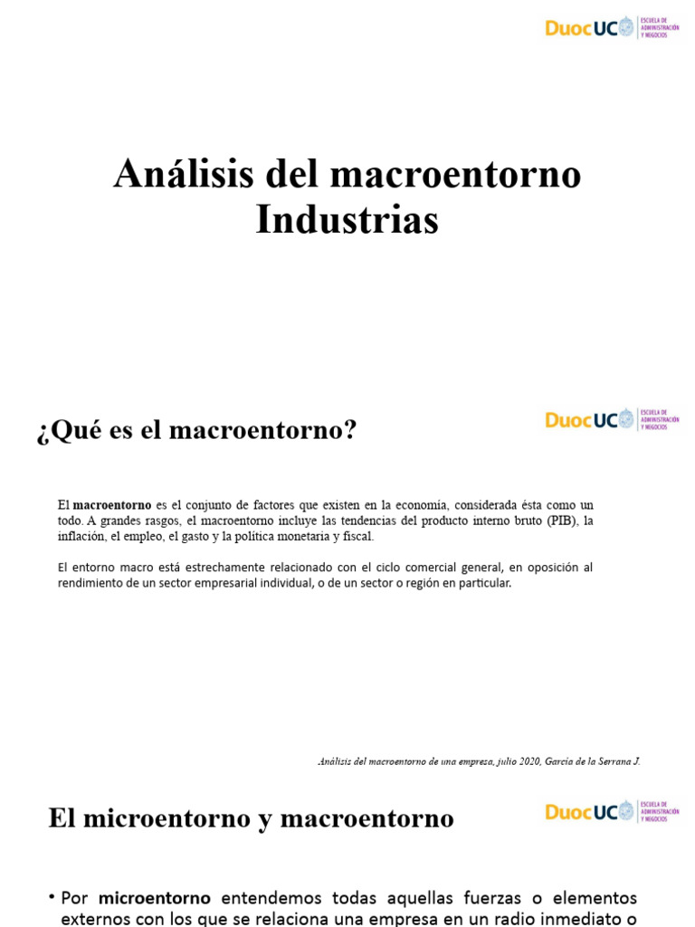 Análisis Macro e Industria | PDF | Business | Inflación