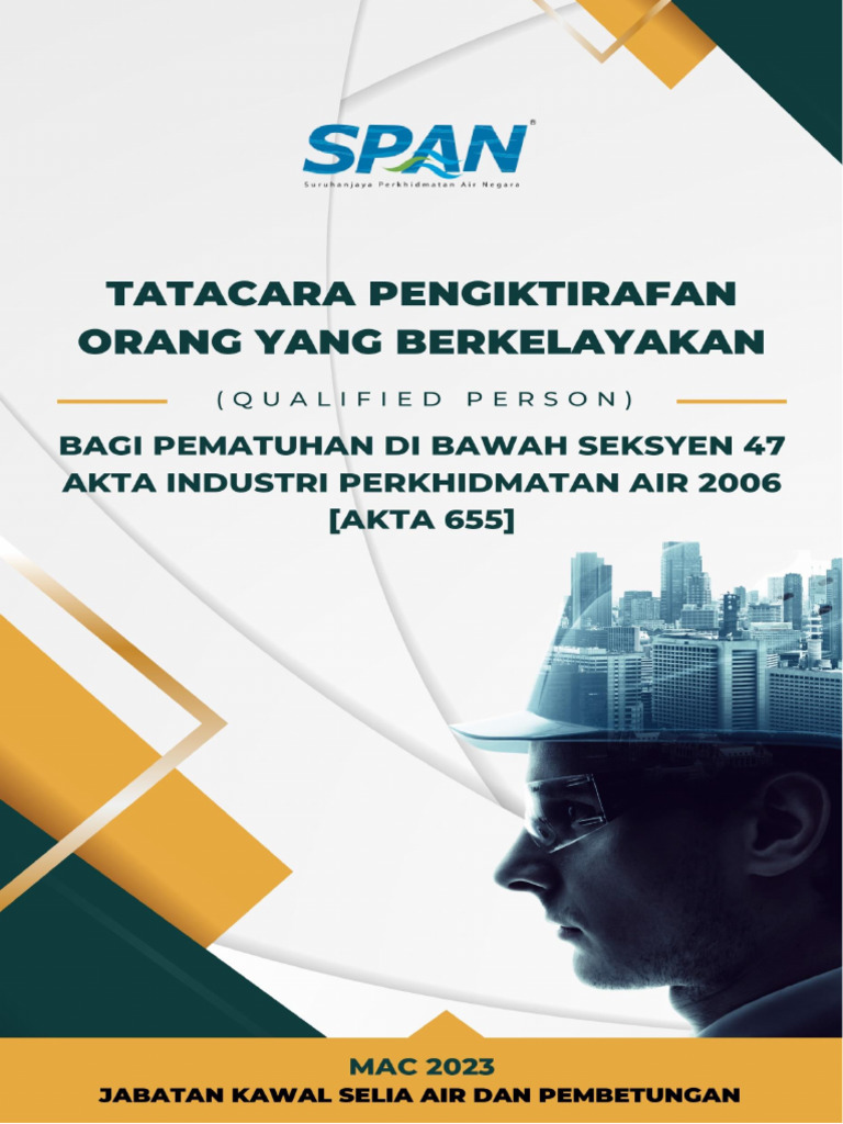 garis panduan permohonan QP SPAN | PDF