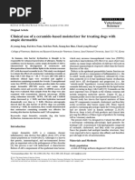 Canine Pruritus Visual Analog Scale | PDF