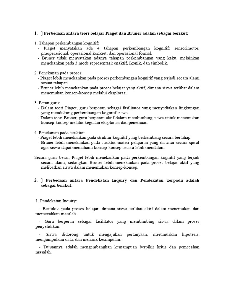 Tugas 1 Pembelajaran Ipa Di SD | PDF | Karier & Perkembangan