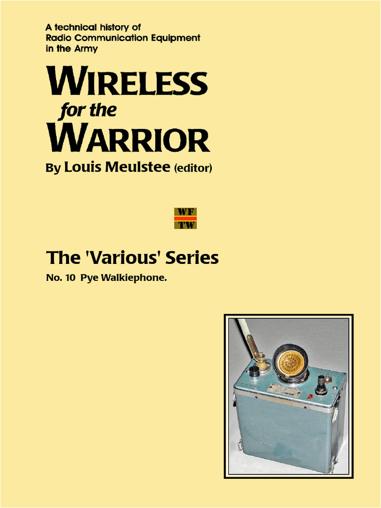 Wireless For The Warrior Various Series No. 10 | PDF | Electronic ...