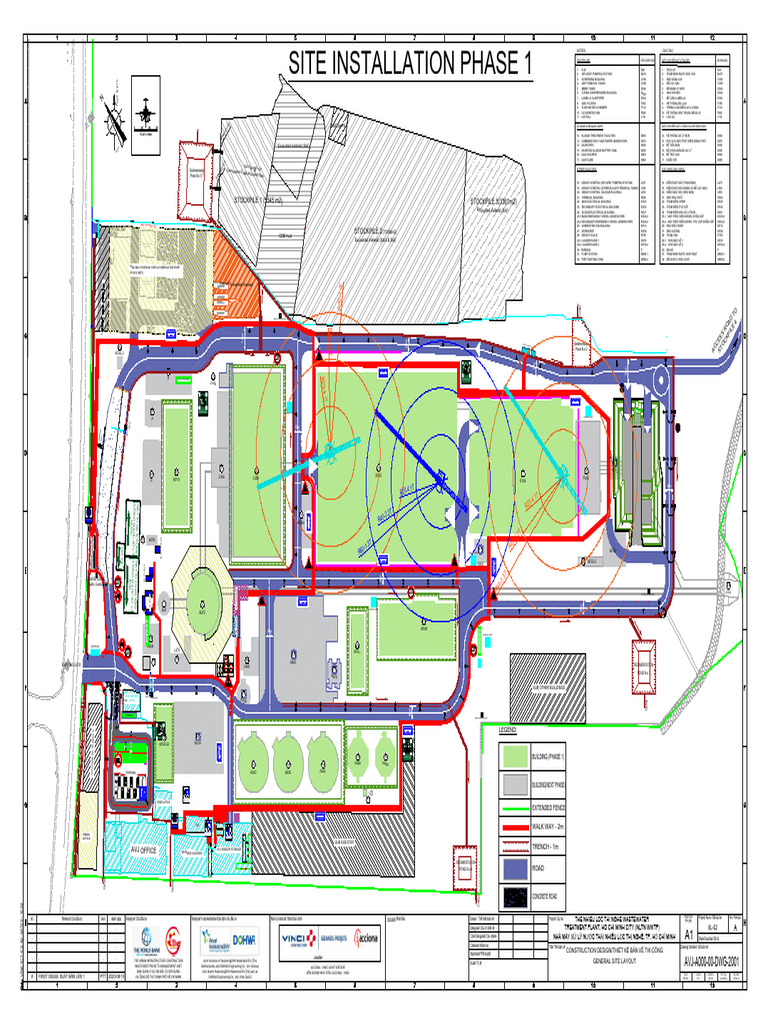 240313-AVJ-A000-00-DWG-2001 GENERAL SITE LAYOUT-Layout1 | PDF ...