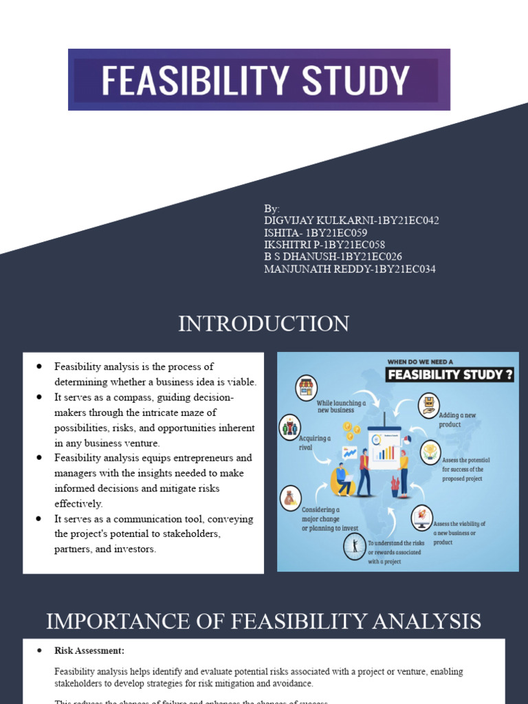 Feasibility Analysis | Download Free PDF | Feasibility Study | Risk
