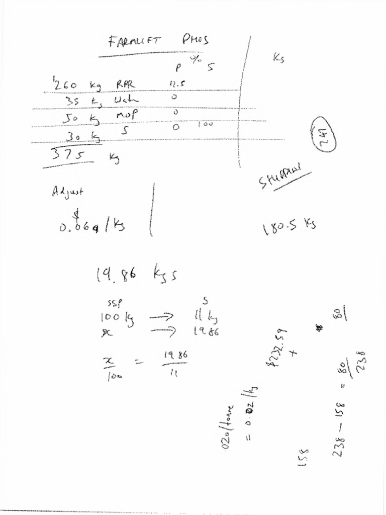 Cost Comparisons Calculations-1 | PDF