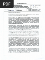 TESDA Guidelines for Supervised Industry Learning | PDF | Foundry ...