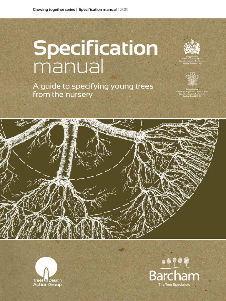 Specification-Manual-v6-specifiying Young Trees For Nursery | PDF ...