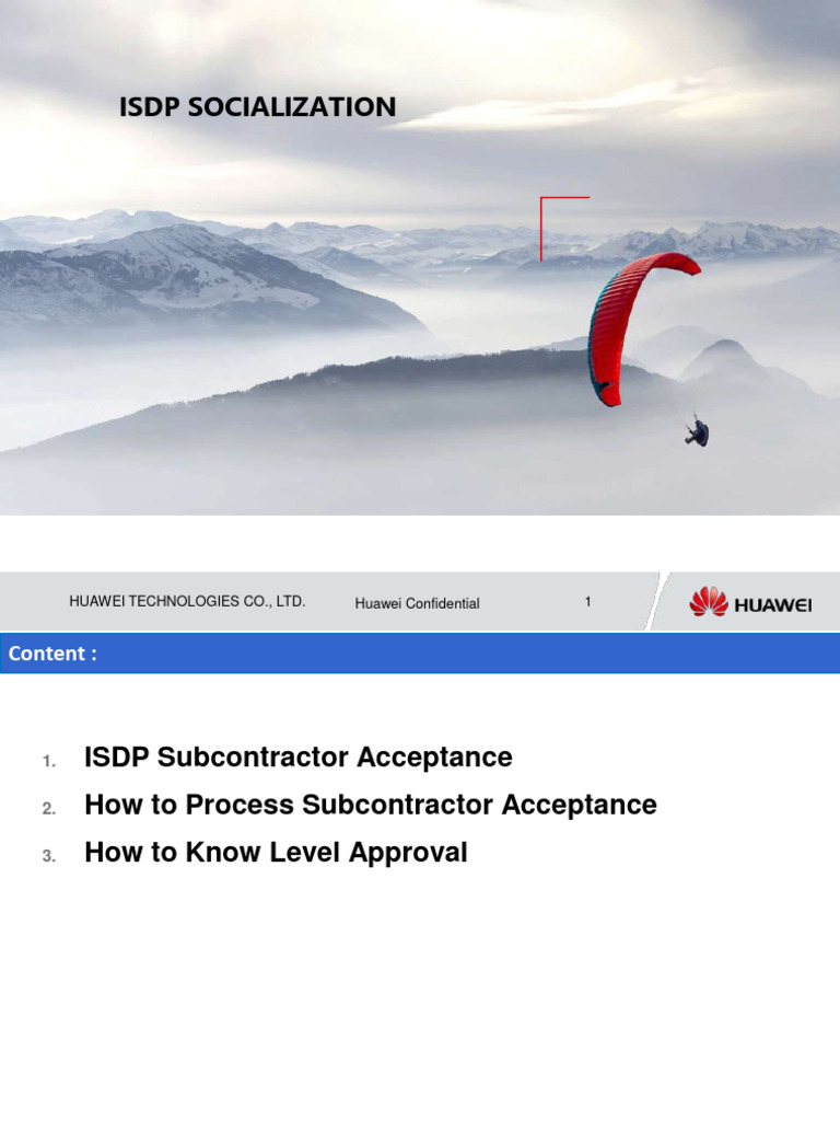 ISDP Operation-SA Subcon | PDF | Computing | Information Technology