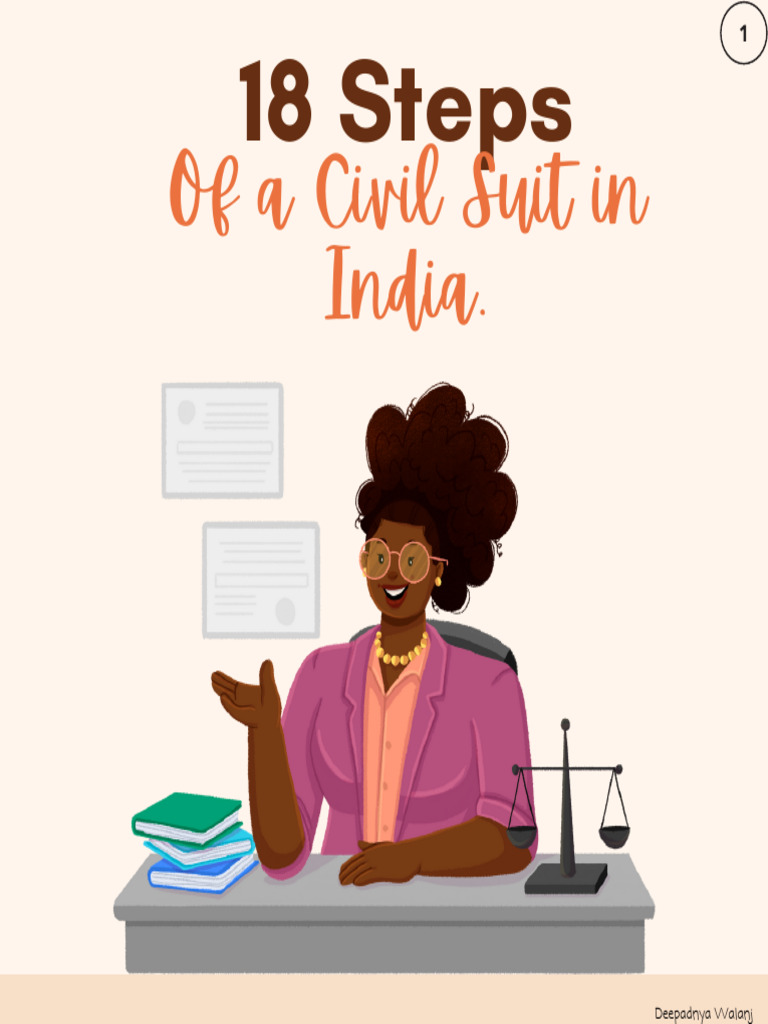 18 Steps of A Civil Suit in India 1706158328 | PDF | Lawsuit | Judgment ...