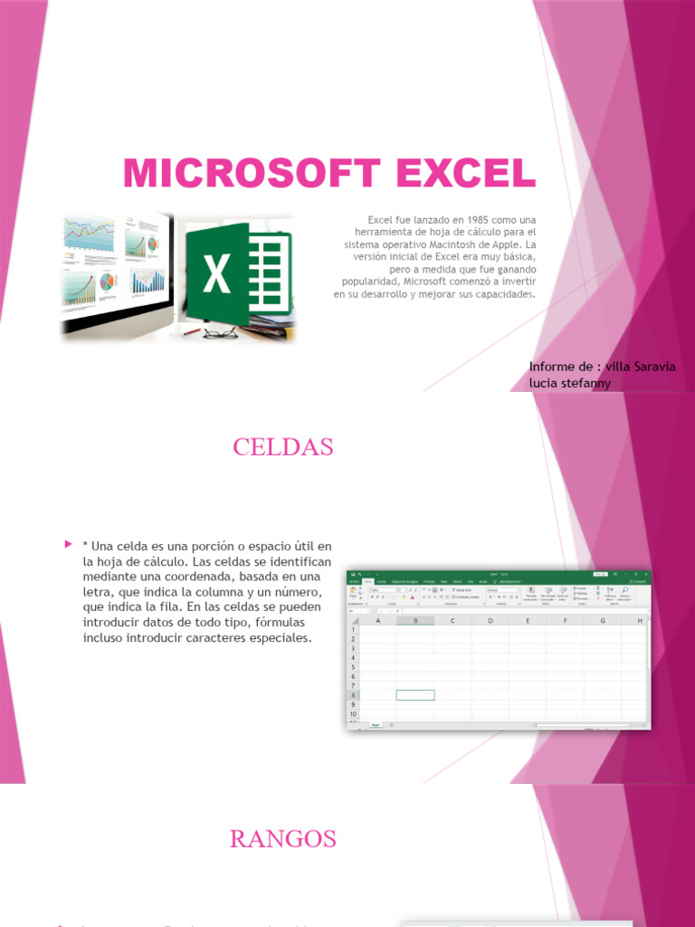 Microsoft Excel | PDF | Microsoft Excel | Hoja de cálculo