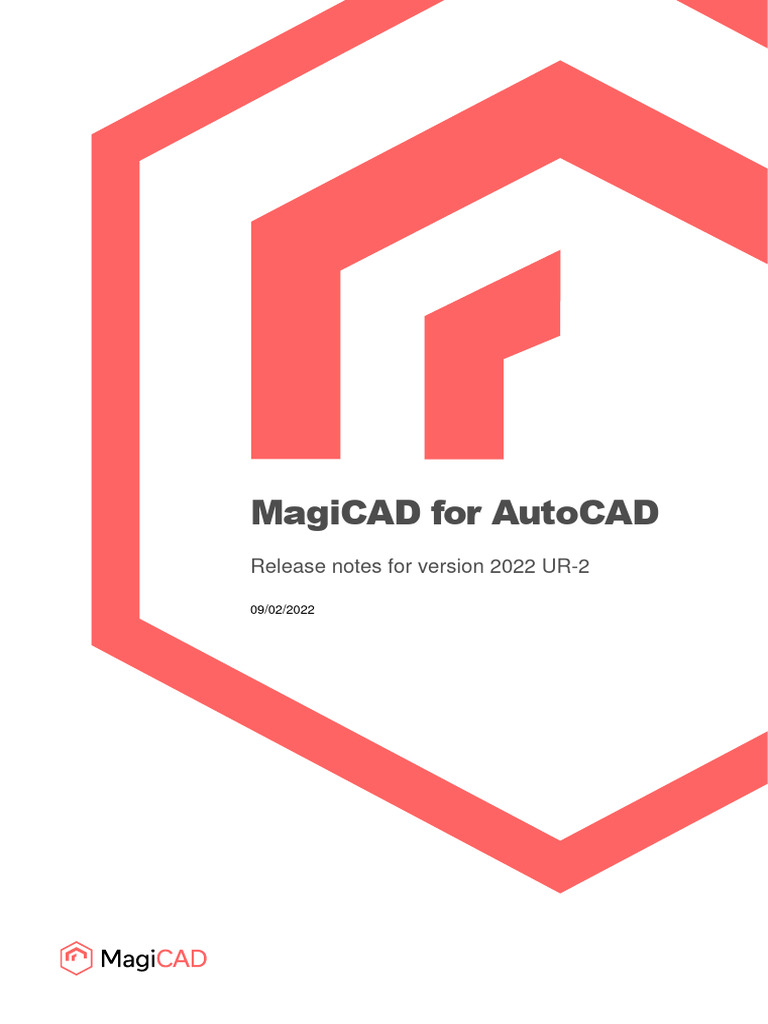 MagiCAD For AutoCAD Release Notes 2022 UR-2 | PDF | Fire Sprinkler ...