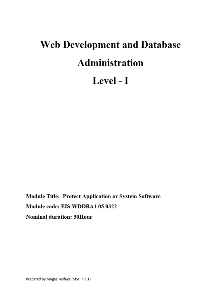 Protect Application and System Software | PDF | Email Spam | Computer Virus